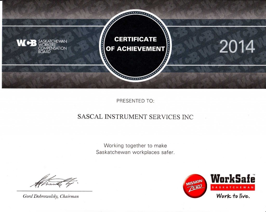 Safety | SasCal Instrument Services Inc.